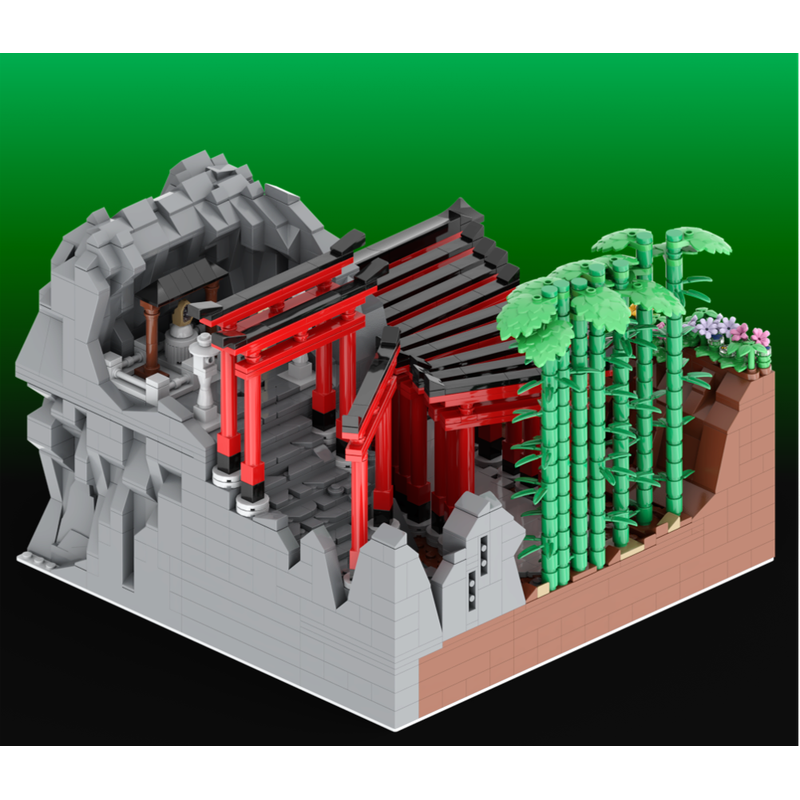 LEGO MOC-249538 Thousands of Torii Gates by ShowMeTheBrick ...