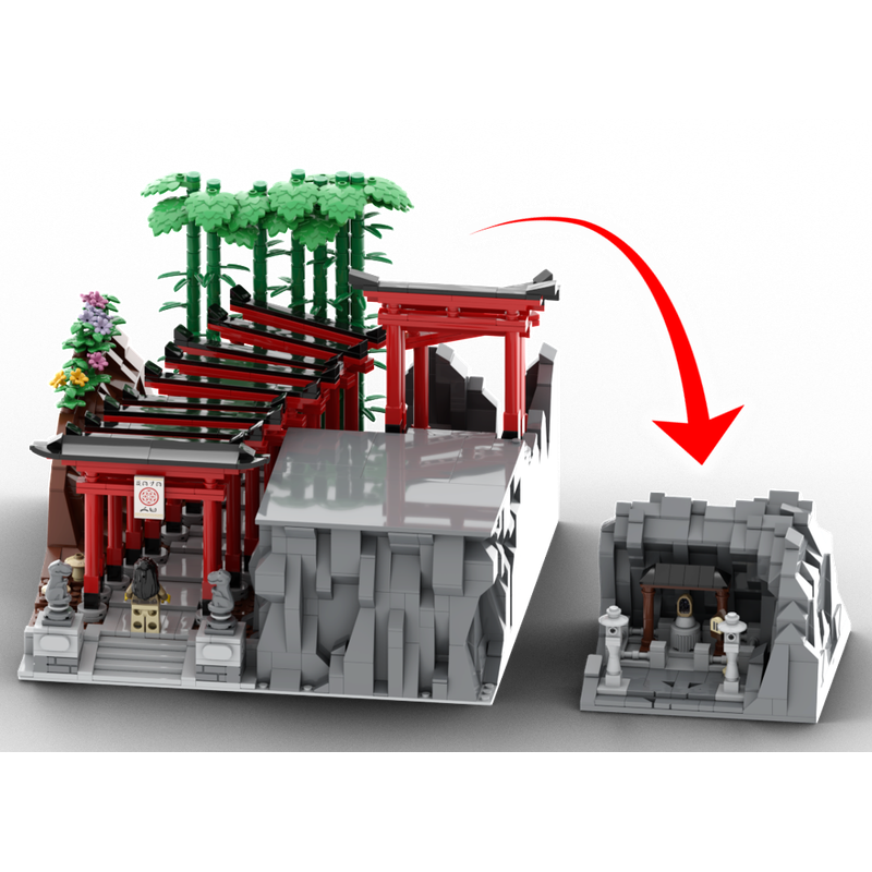 LEGO MOC-249538 Thousands of Torii Gates by ShowMeTheBrick ...