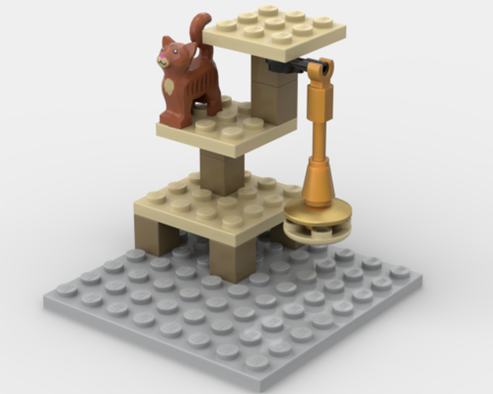 LEGO MOC Spot's Cat Tree by Merennulli | Rebrickable - Build with LEGO