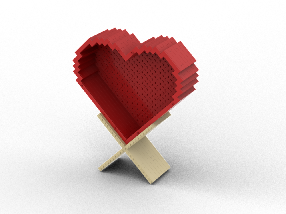 LEGO MOC-249661 valentines gift box by DigitalDan | Rebrickable - Build ...