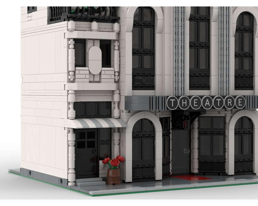 LEGO MOC-249715 City Modular #9 - Art Deco Theatre by eiko21 ...