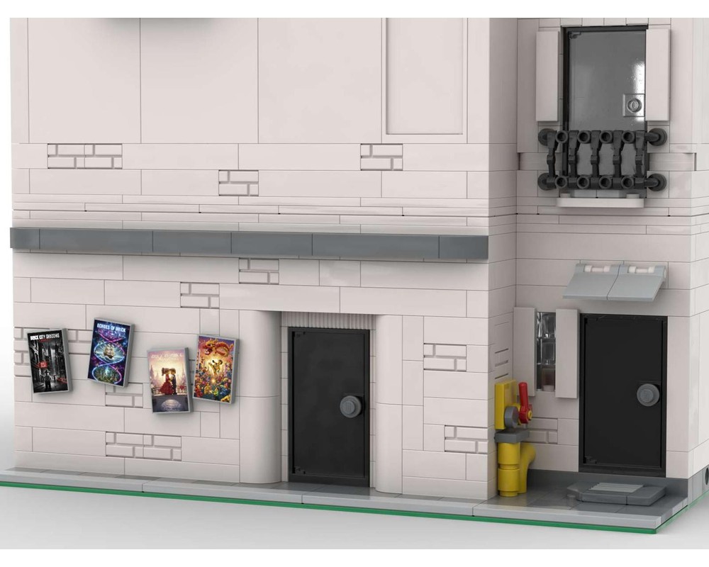 LEGO MOC-249715 City Modular #9 - Art Deco Theatre by eiko21 ...