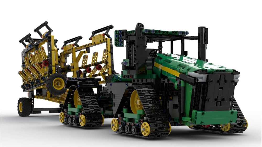 LEGO MOC-249744 John Deere 9RX 830 Green with Speed Disk - 42131 ...