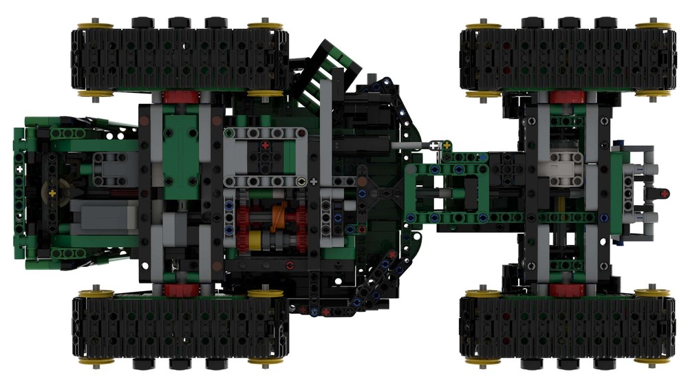 LEGO MOC-249744 John Deere 9RX 830 Green with Speed Disk - 42131 ...
