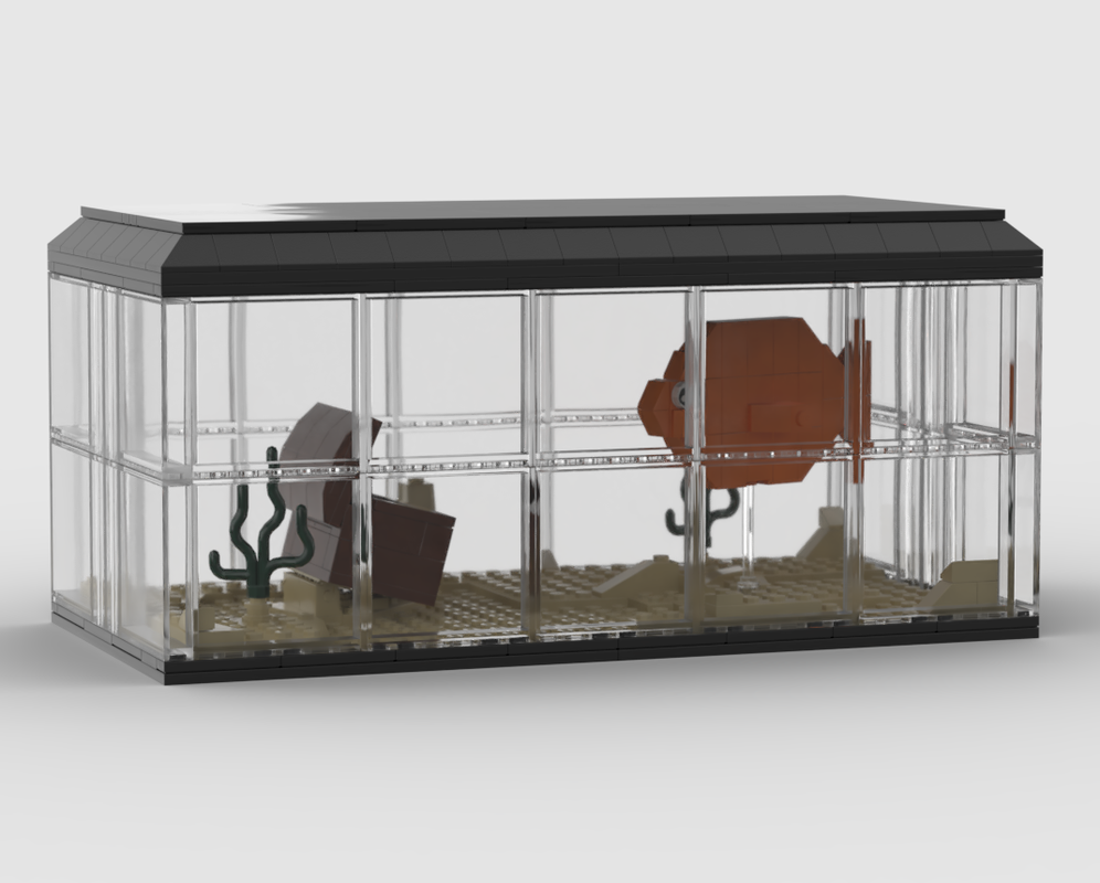 LEGO MOC-249750 Aquarium/Fish Tank by LCbuilds | Rebrickable - Build ...