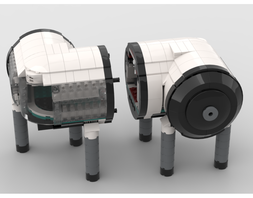 LEGO MOC-249755 L Glass Compartment (Subnautica/Subnautica Below Zero ...