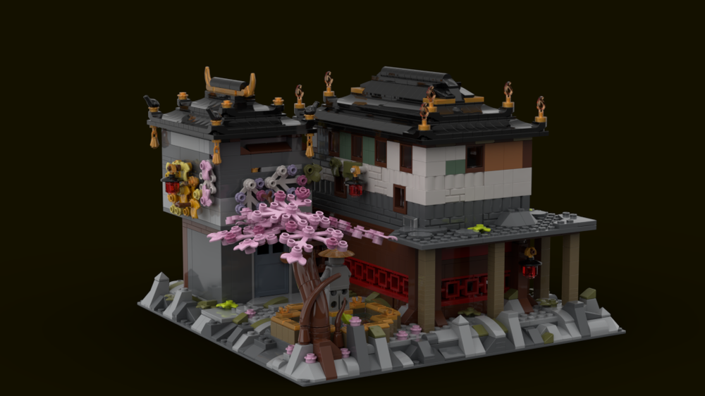 LEGO MOC Lego Ninjago Old Town alt build-iteration 1 by MrToasty909 ...
