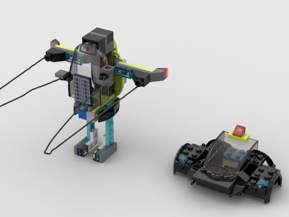 LEGO MOC-249776 Electric Sports Mech & Advanced Droid Fighter by ...