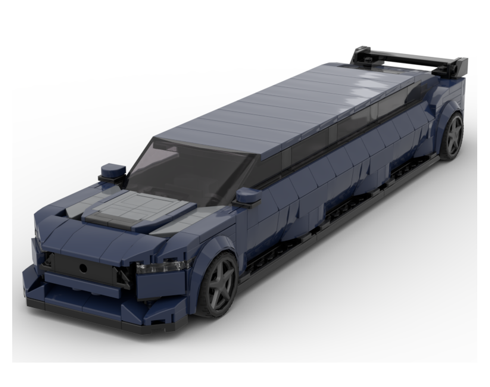 LEGO MOC Dark Horse Mustang - Limo Edition by alejoluis | Rebrickable ...