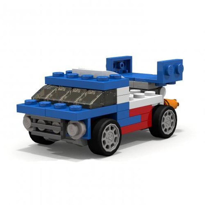 LEGO MOC 31027 - Race Truck III by Longeye | Rebrickable - Build with LEGO