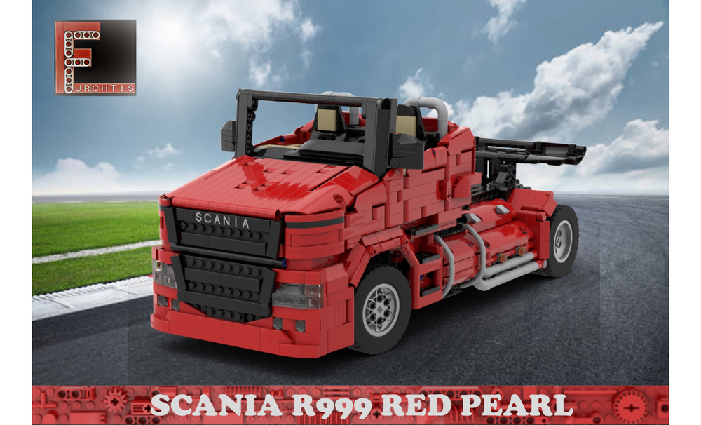 LEGO MOC-249858 Scania R 999 Red Pearl Full RC by Furchtis ...
