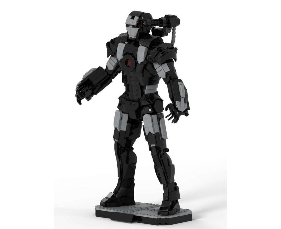 LEGO MOC Iron Man - War Machine Mark 1 by Guiduvos | Rebrickable ...