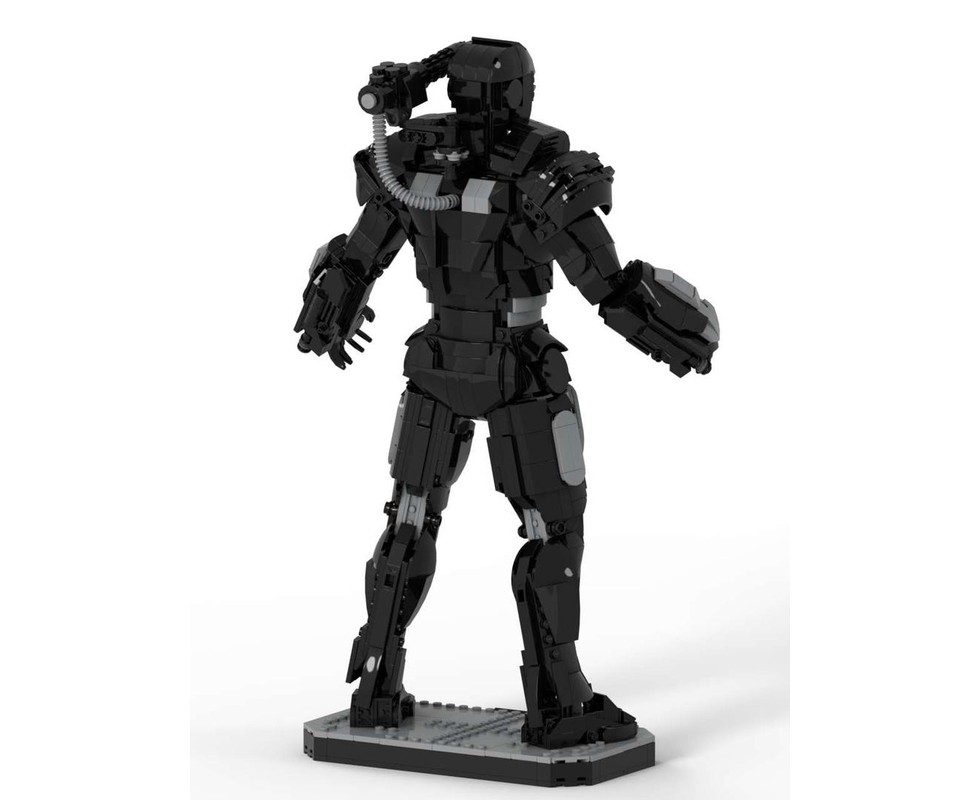 LEGO MOC Iron Man - War Machine Mark 1 by Guiduvos | Rebrickable ...