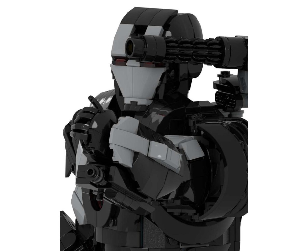 LEGO MOC Iron Man - War Machine Mark 1 by Guiduvos | Rebrickable ...