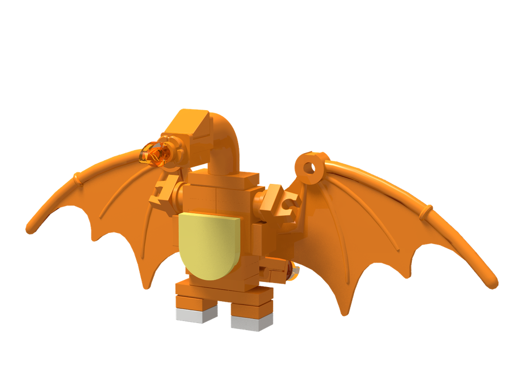 LEGO MOC-249903 Charizard by Littlehof5 | Rebrickable - Build with LEGO