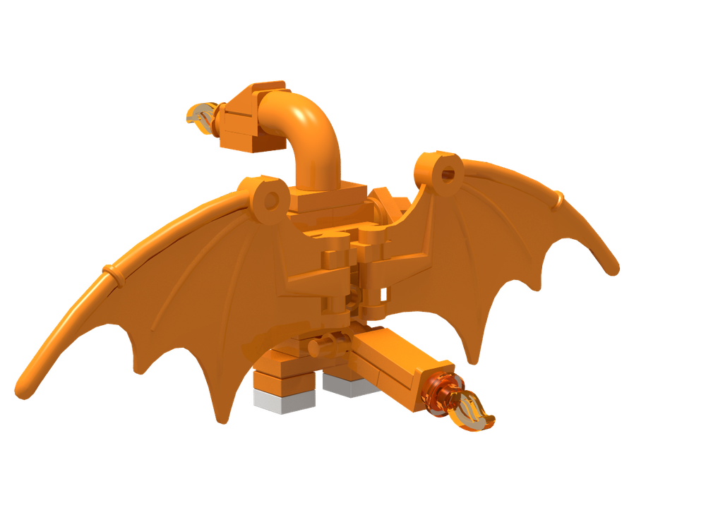 LEGO MOC-249903 Charizard by Littlehof5 | Rebrickable - Build with LEGO