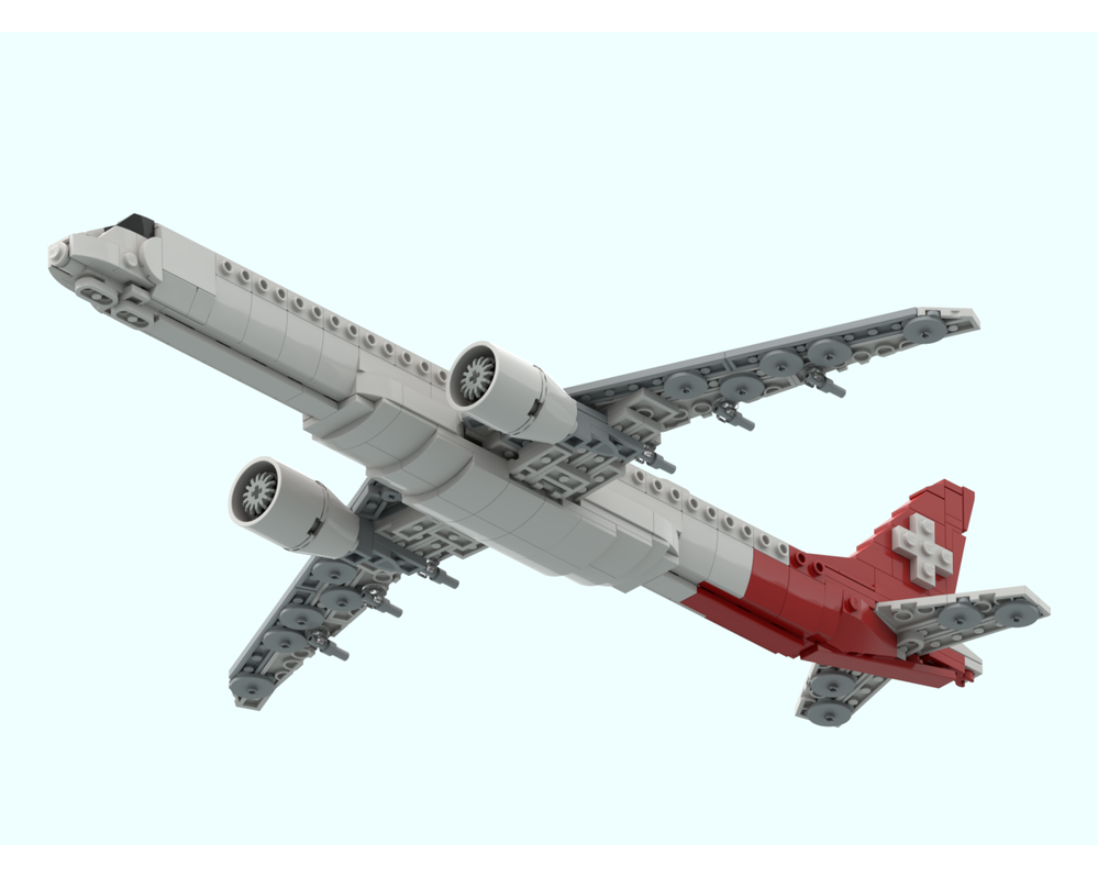 LEGO MOC-249913 Embraer E195-E2 - Helvetic Airways Livery by boudjeml ...