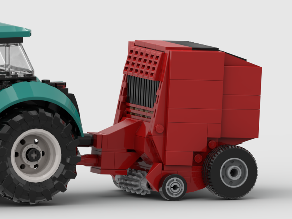 LEGO MOC Round Baler for 60498 Tractor by Northwoods | Rebrickable ...