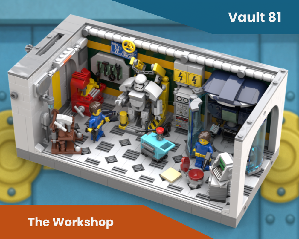 LEGO MOC-249973 Fallout 4 - Vault 81 Workshop by AKIRA5000gold ...