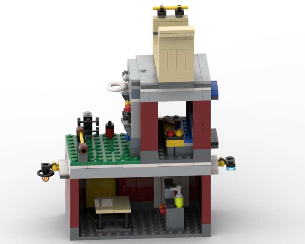 LEGO MOC-249974 Modular REC Center by Finnigan | Rebrickable - Build ...