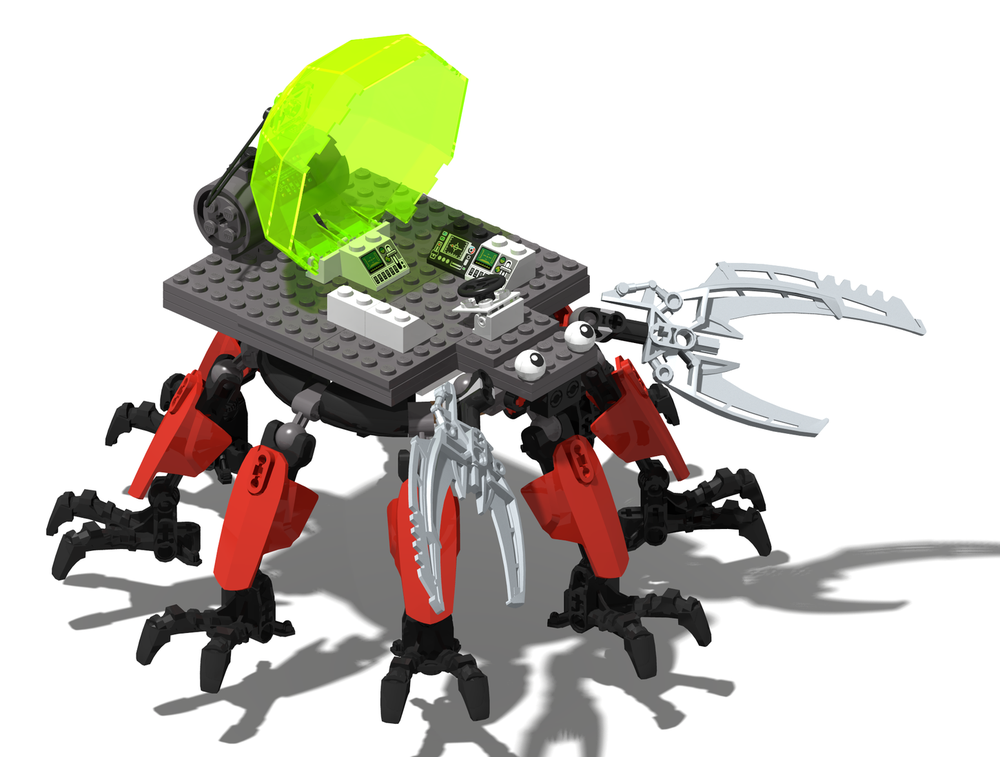 LEGO MOC-249992 Crab mech by MeLovesLego Productions | Rebrickable ...