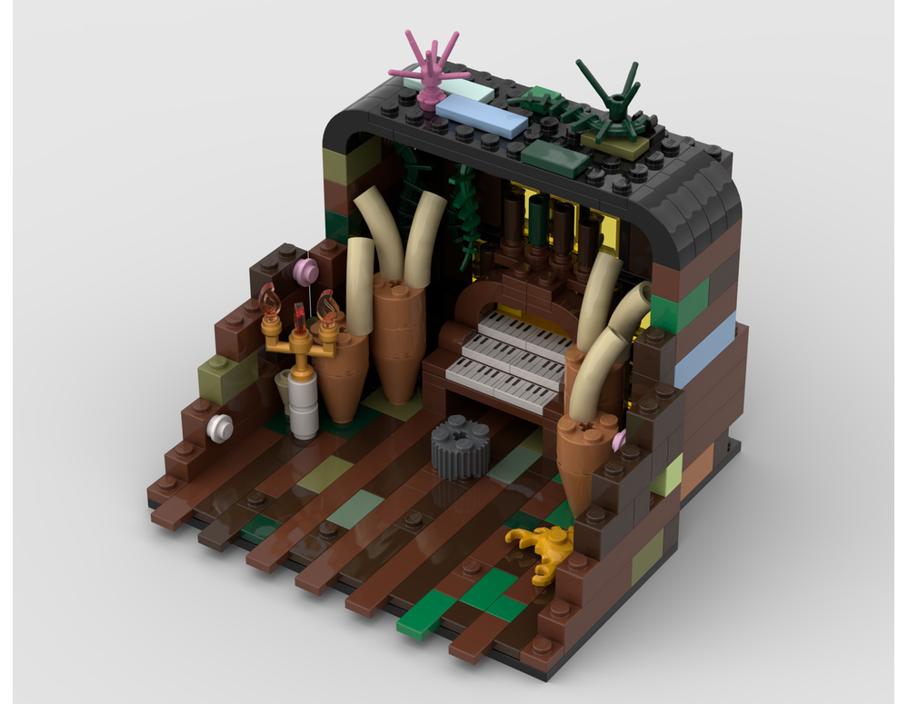 LEGO MOC-250010 Davy Jones' Organ Room by Jacob_the_Hutt | Rebrickable ...