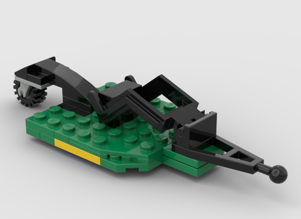 LEGO MOC John Deere bush hog by Joeleth | Rebrickable - Build with LEGO