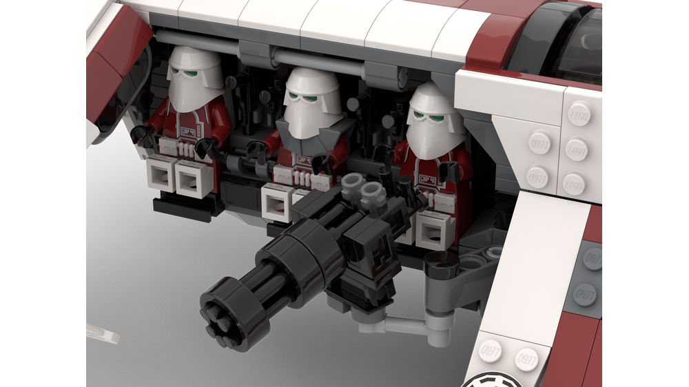 LEGO MOC-250030 SW Republic Marines Low altitude gunship Upgraded ...
