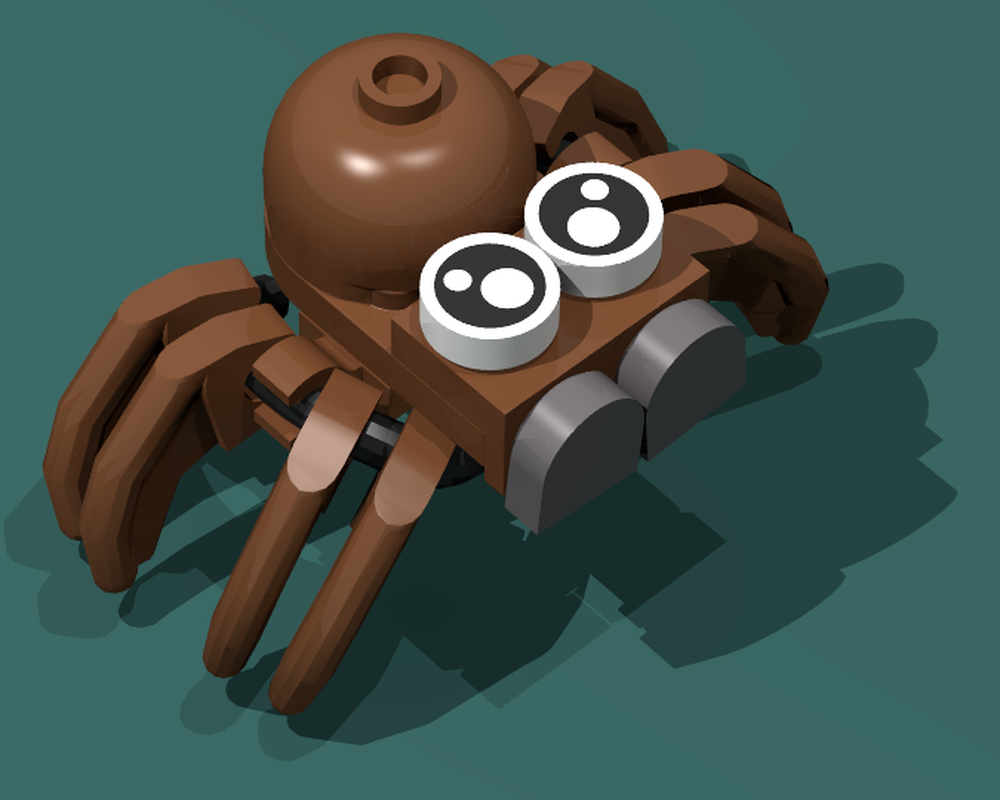 LEGO MOC-250032 tiny spider tarantula by Ragno MOCs | Rebrickable ...