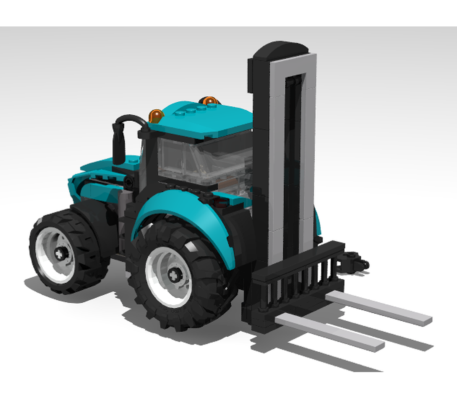 LEGO MOC-250041 60498 forklift attachment by VincentDeJong ...