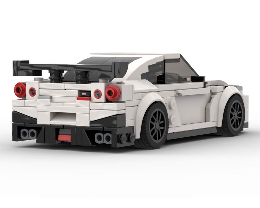 LEGO MOC Nissan R35 GTR Nismo by Kaze Bricks | Rebrickable - Build with ...
