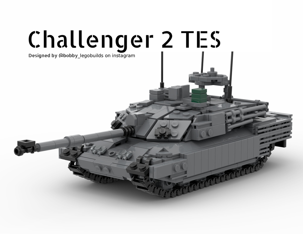 LEGO MOC-250079 Lego Challenger 2 TES in 1/45th scale by ...