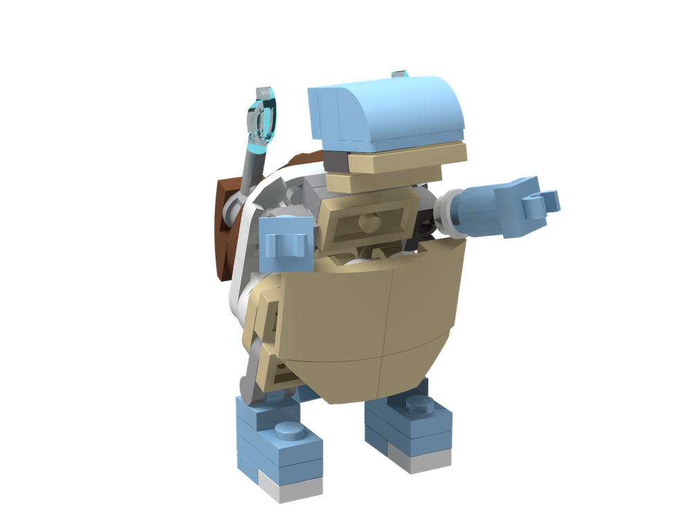 LEGO MOC-250148 Blastoise by Littlehof5 | Rebrickable - Build with LEGO