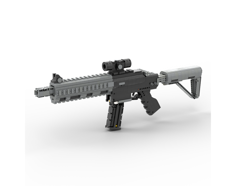 LEGO MOC-250165 HK416 v2 by grosnoob51 | Rebrickable - Build with LEGO