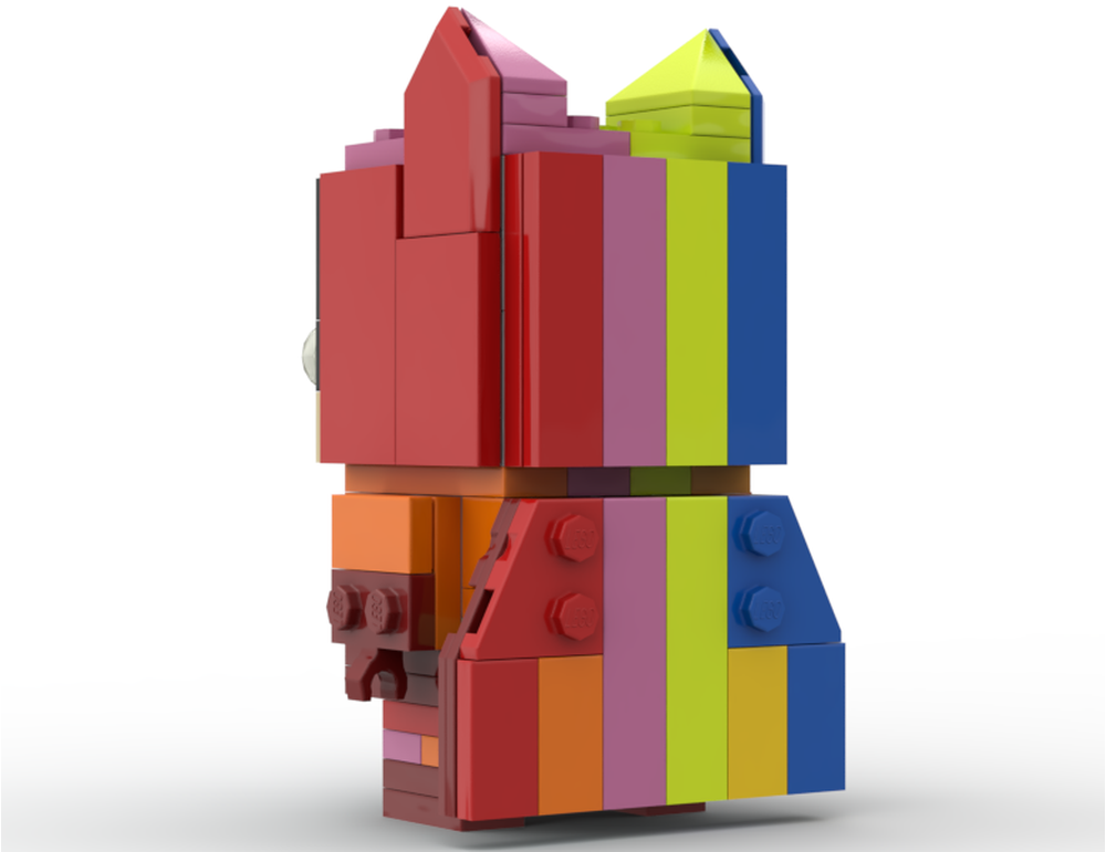 LEGO MOC Dark Knight Rainbow by Builder0Brix | Rebrickable - Build with ...