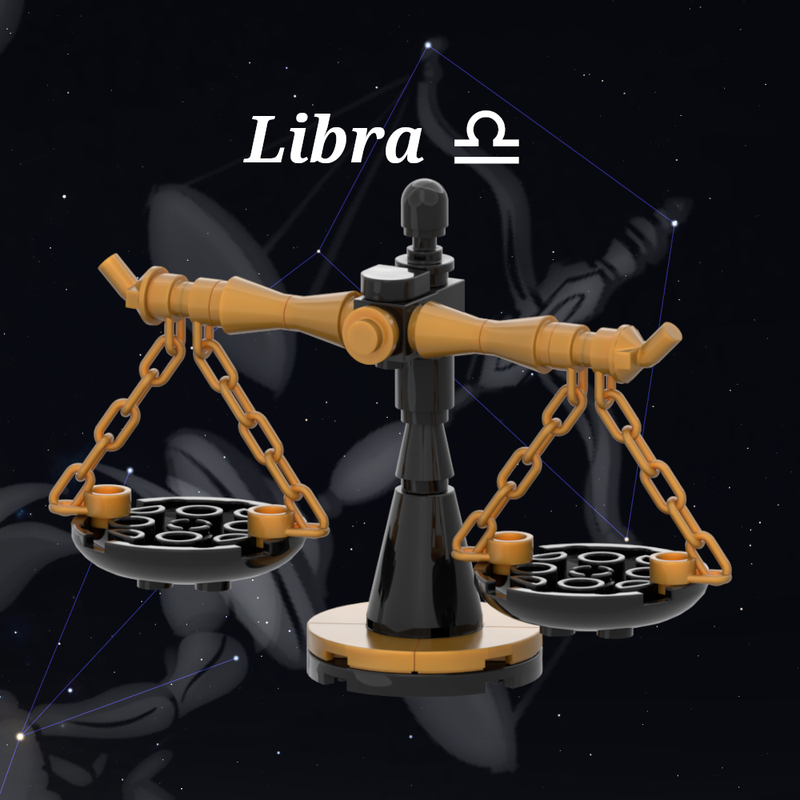 LEGO MOC-250195 Zodiac sign Libra by breizhredfox | Rebrickable - Build ...