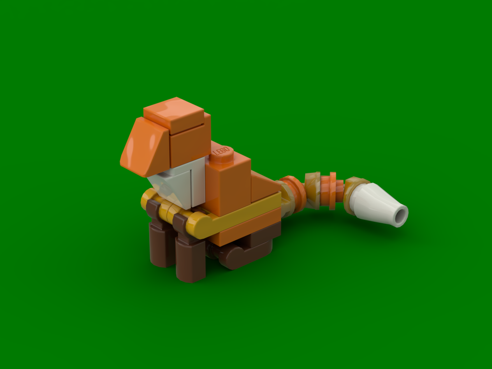 LEGO MOC-250218 Small Red Fox by falconfox | Rebrickable - Build with LEGO