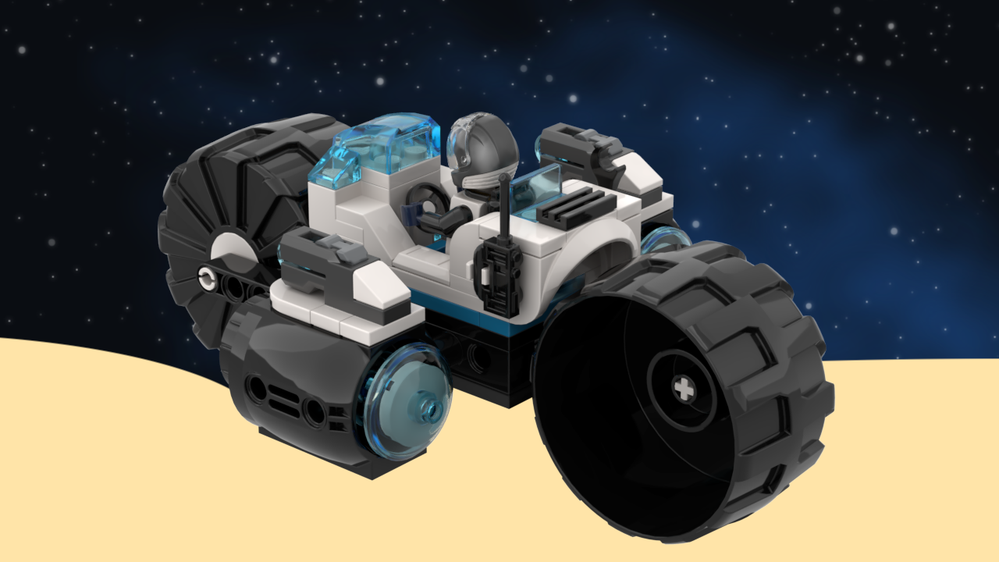 LEGO MOC Futuron Reimagined: Space Outrider-Rover by watson.lego ...