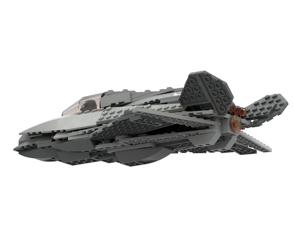 LEGO MOC-250259 Sculpted Fuselage Fighter by jd_anoved | Rebrickable ...