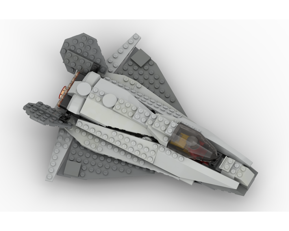 LEGO MOC-250259 Sculpted Fuselage Fighter by jd_anoved | Rebrickable ...