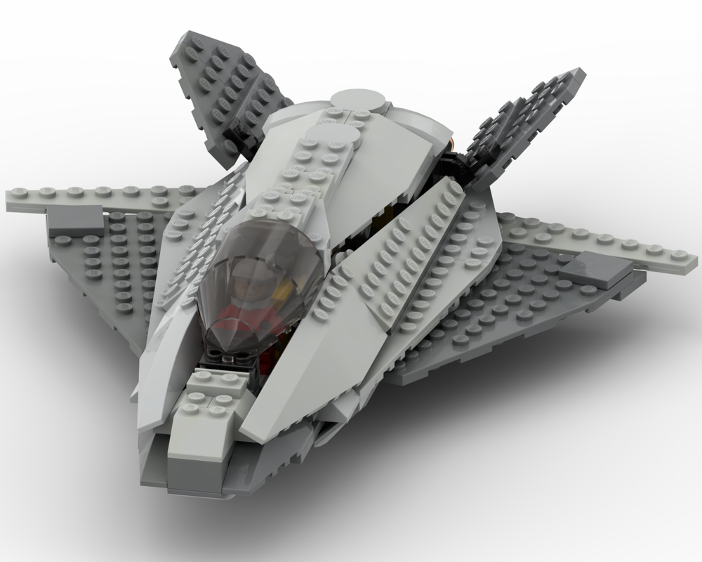 LEGO MOC-250259 Sculpted Fuselage Fighter by jd_anoved | Rebrickable ...