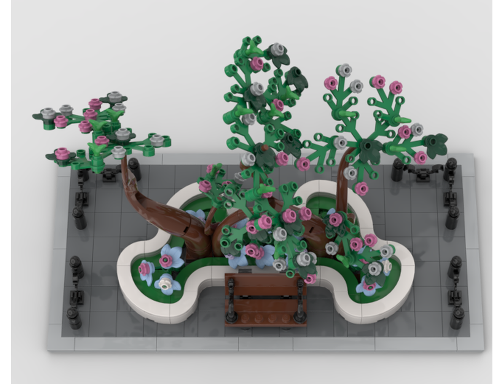 LEGO MOC-250283 Modular Park Version 2 by bergebricks | Rebrickable ...