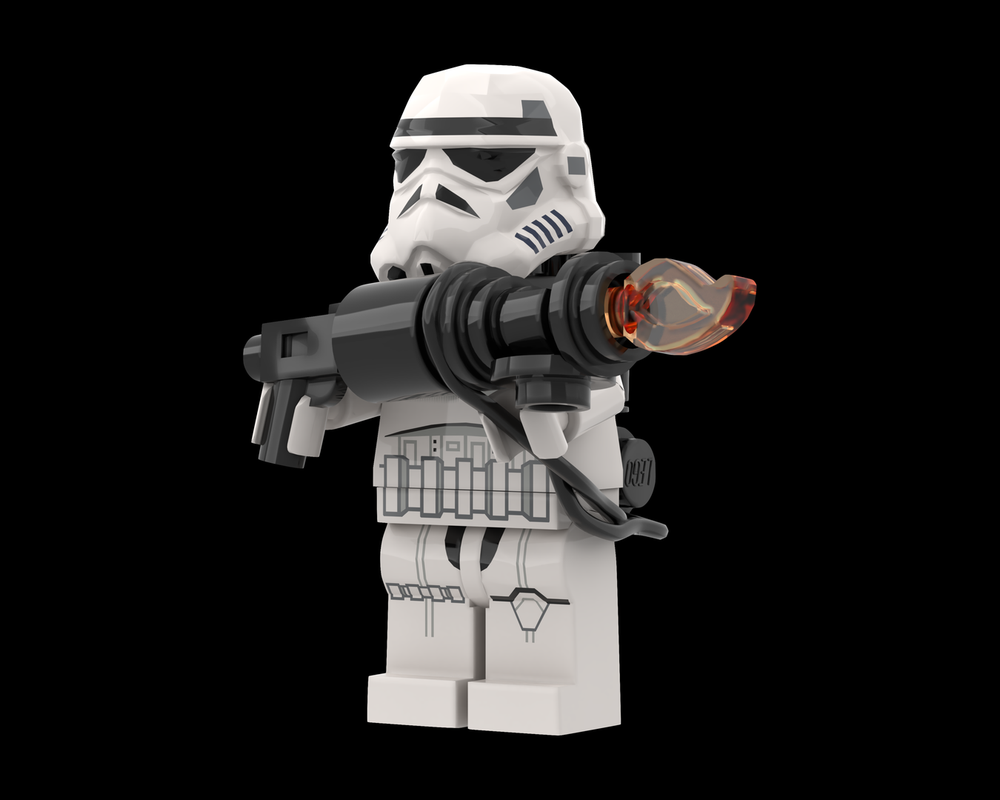 LEGO MOC-250285 Flamethrower [D-72w Oppressor flame projector] by ...