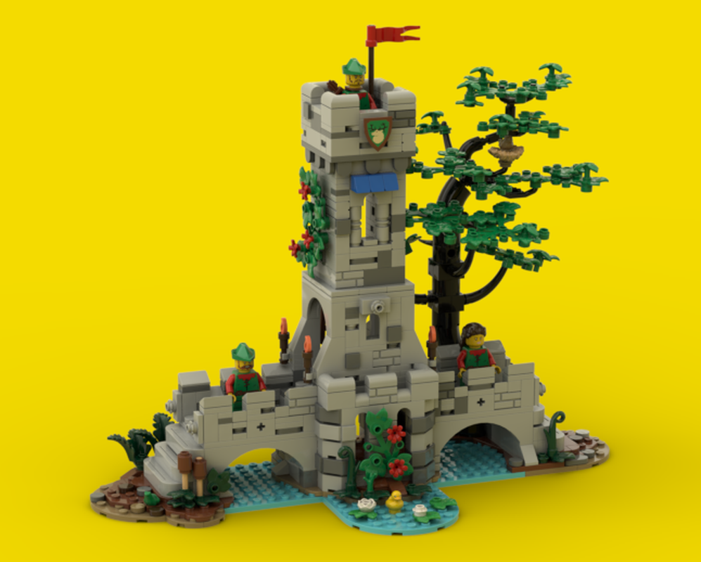 LEGO MOC-250307 Forestmen River Bridge by BrickstarsOfficial ...