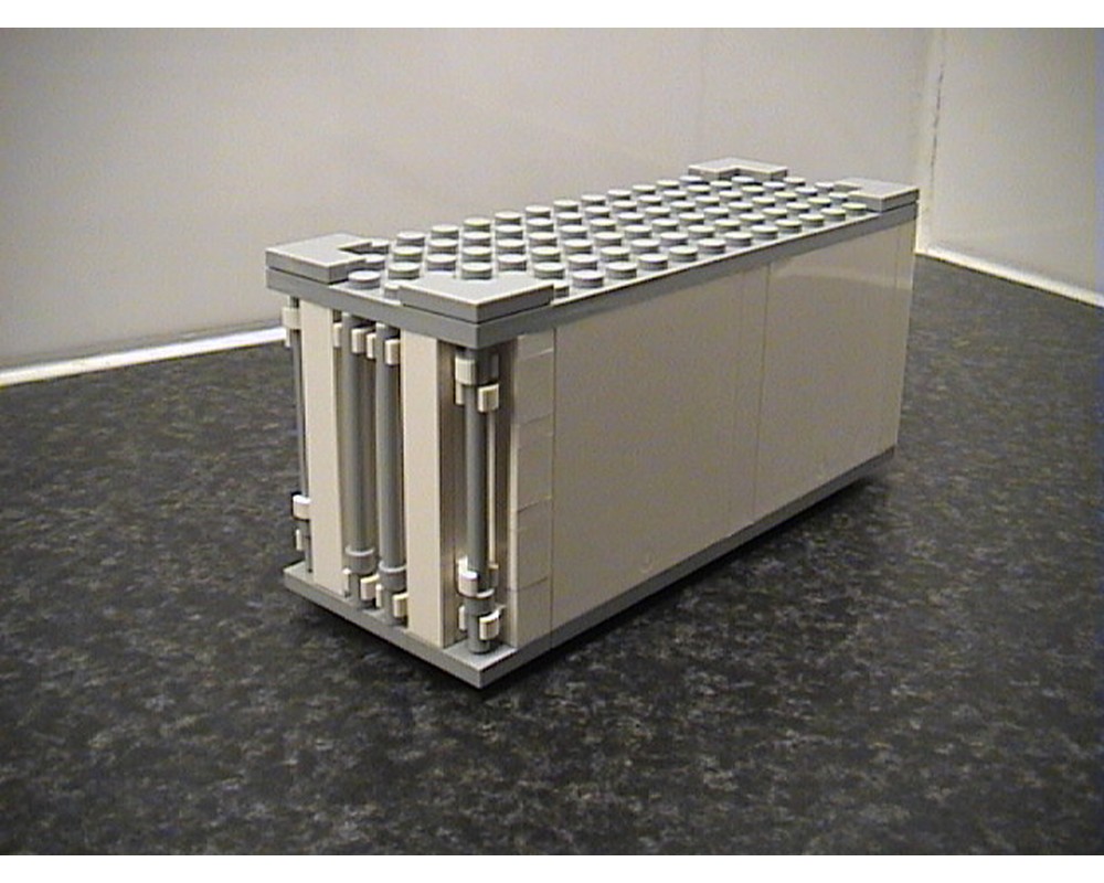 LEGO MOC 20ft Refrigerated Container by Lucky-Ramses | Rebrickable ...