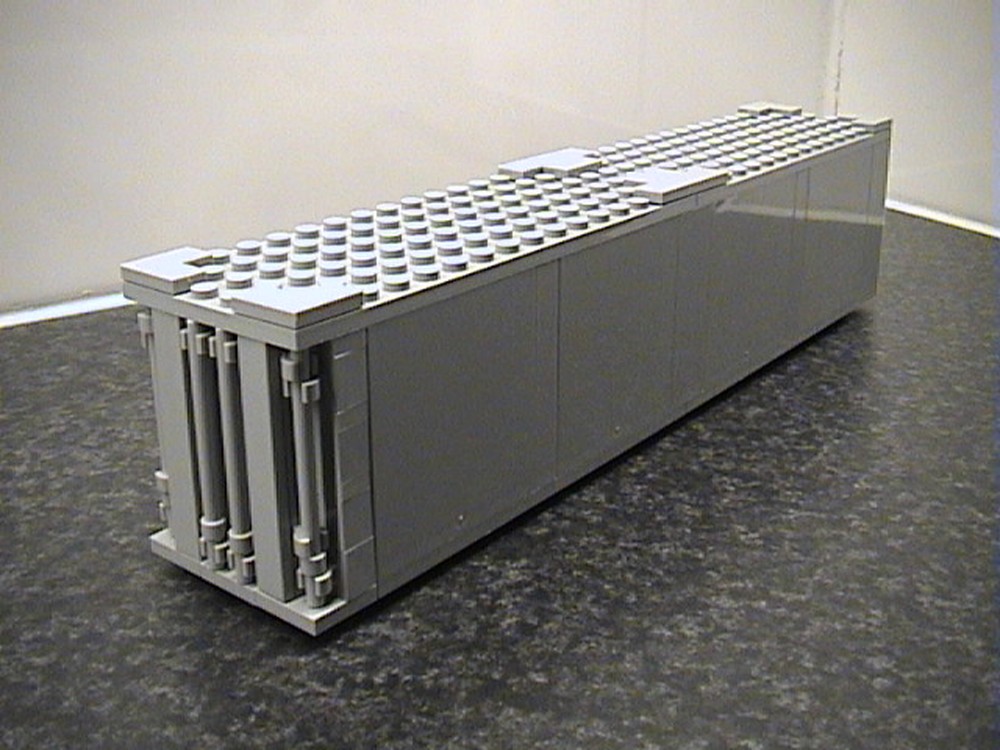LEGO MOC 40ft Refrigerated Container by Lucky-Ramses | Rebrickable ...