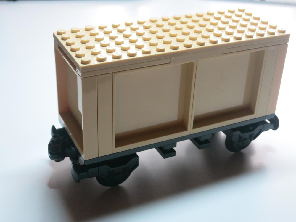 Lego Moc Battery Wagon By Elefantenjongleur Rebrickable Build With Lego