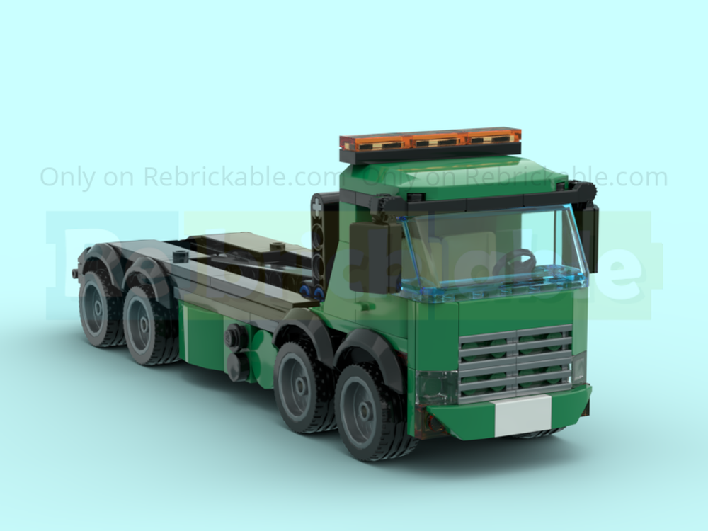 LEGO MOC-250365 Hooklift Truck by Brick Dude | Rebrickable - Build with ...