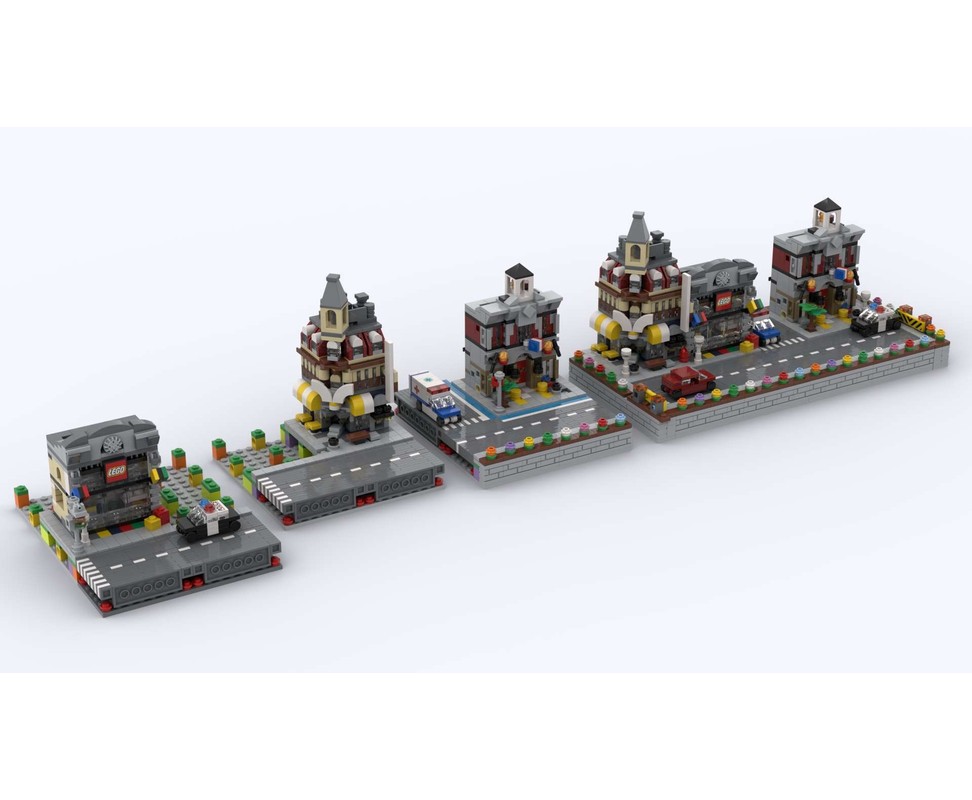 LEGO MOC MMCS - Street Pack - 10 Stud Section by SB-22 Designs ...