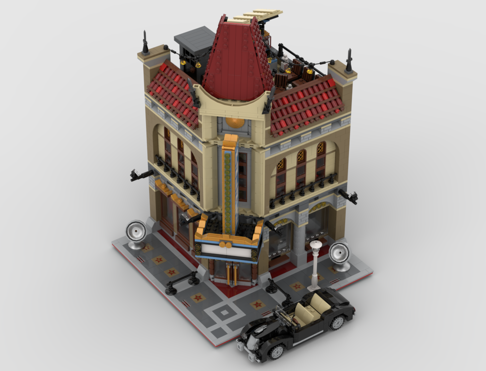 LEGO MOC-250440 Modular Makeover - Palace Cinema by Vandor214 ...